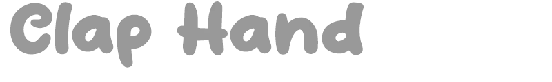 Clap Hand Font | wfonts.com - download free