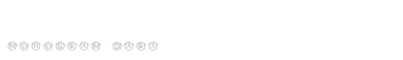 Monogram Dara Font | wfonts.com - download free