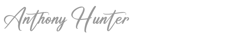 Anthony Hunter Font | wfonts.com - download free
