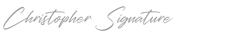 Christopher Signature Font | wfonts.com - download free