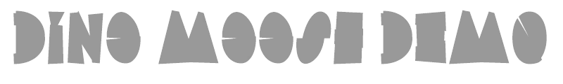 Dino Moose Font | wfonts.com - download free
