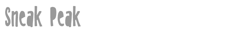 Sneak Peak Font | wfonts.com - download free