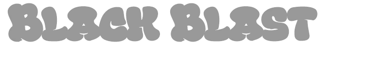 Black Blast Font | wfonts.com - download free