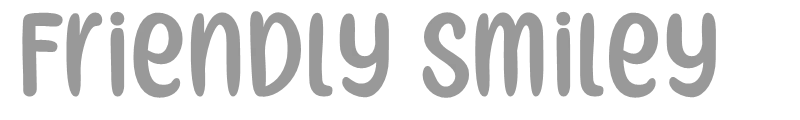 Friendly Smiley Font | wfonts.com - download free