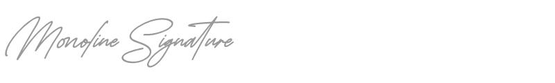 Monoline Signature Font | wfonts.com - download free
