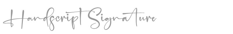 Handscript Signature Font | wfonts.com - download free