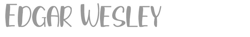 Edgar Wesley Font | wfonts.com - download free