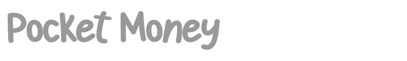 Pocket Money Font | wfonts.com - download free