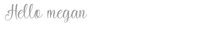 Hello Megan Font | wfonts.com - download free