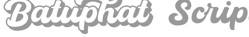 Batuphat Script Font | wfonts.com - download free