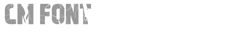 CM Font Font | wfonts.com - download free