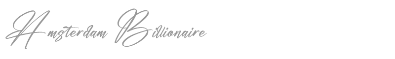 Amsterdam Billionaire Font | wfonts.com - download free