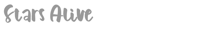 Stars Alive Font | wfonts.com - download free