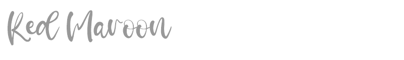 Red Maroon Font | wfonts.com - download free