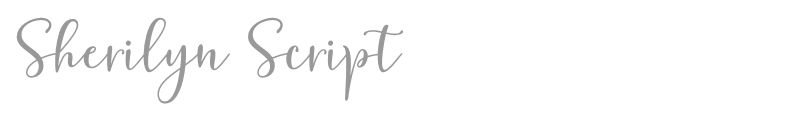 Sherilyn Script Font | wfonts.com - download free