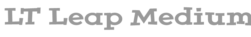 LT Leap Font | wfonts.com - download free
