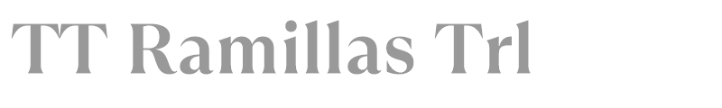 TT Ramillas Font | wfonts.com - download free
