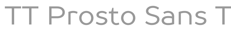 TT Prosto Sans Font | wfonts.com - download free