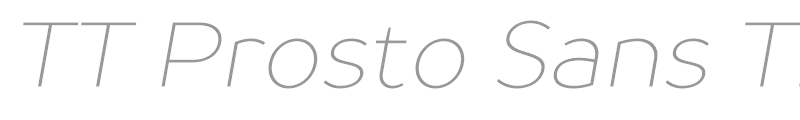 TT Prosto Sans Font | wfonts.com - download free