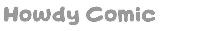 Howdy Comic Font | wfonts.com - download free