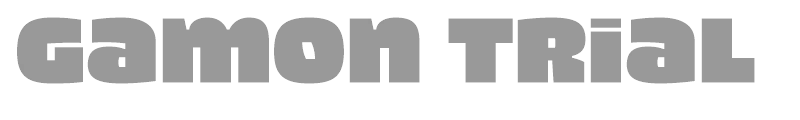 Gamon Font | wfonts.com - download free