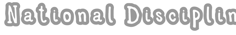 National Discipline Font | wfonts.com - download free
