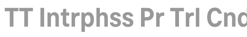 TT Interphases Pro Font | wfonts.com - download free