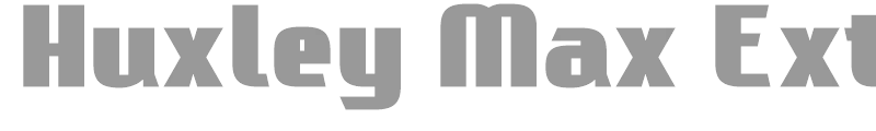 Huxley Max Font | wfonts.com - download free