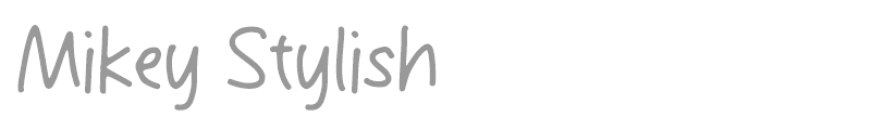 Mikey Stylish Font | wfonts.com - download free