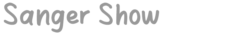 Sanger Show Font | wfonts.com - download free