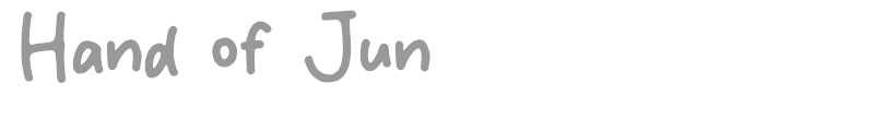 Hand of Jun Font | wfonts.com - download free