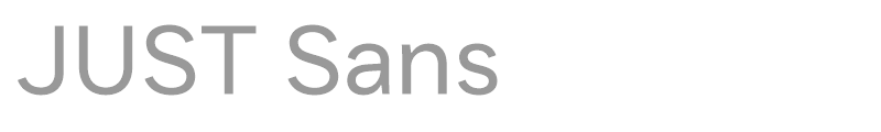 Just Sans Font | wfonts.com - download free