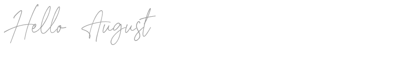 Hello August Font | wfonts.com - download free