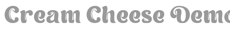 Cream Cheese Font | wfonts.com - download free