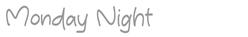 Monday Night Font | wfonts.com - download free