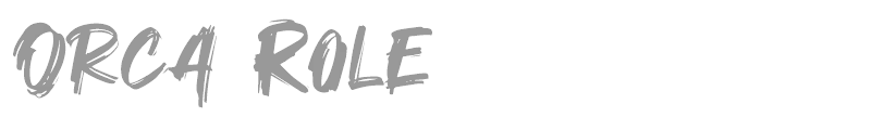 Orca Role Font | wfonts.com - download free