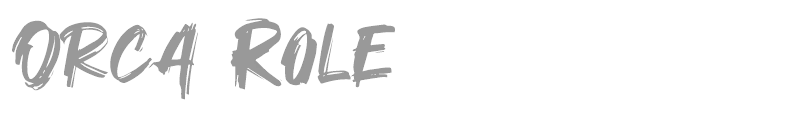 Orca Role Font | wfonts.com - download free