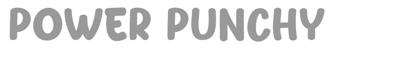 Power Punchy Font | wfonts.com - download free