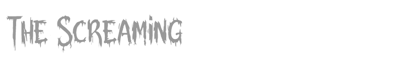 The Screaming Font | wfonts.com - download free
