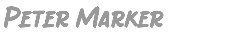 Peter Marker Font | wfonts.com - download free
