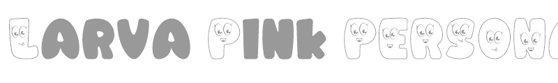 Larva Pink Font | wfonts.com - download free