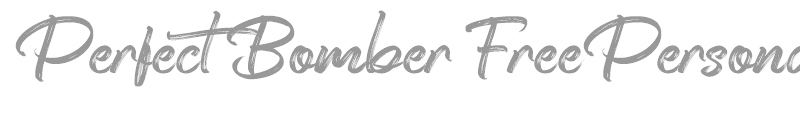 Perfect Bomber Font | wfonts.com - download free