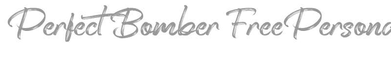 Perfect Bomber Font | wfonts.com - download free