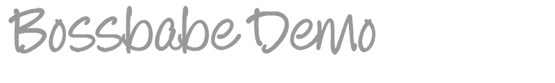 Bossbabe Font | wfonts.com - download free