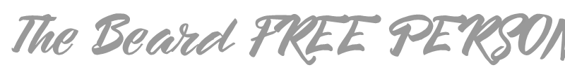 The Beard Font | wfonts.com - download free