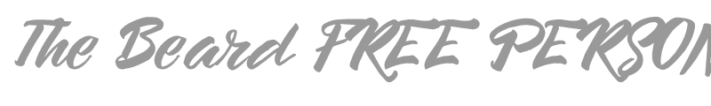 The Beard Font | wfonts.com - download free