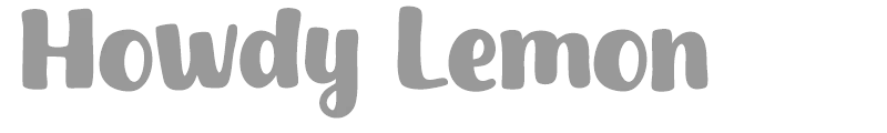 Howdy Lemon Font | wfonts.com - download free