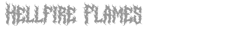 Hellfire Flames Font | wfonts.com - download free