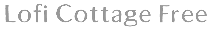 Lofi Cottage Font | wfonts.com - download free