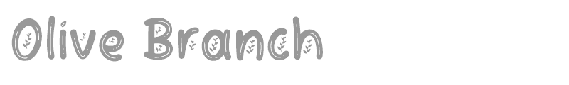 Olive Branch Font | wfonts.com - download free